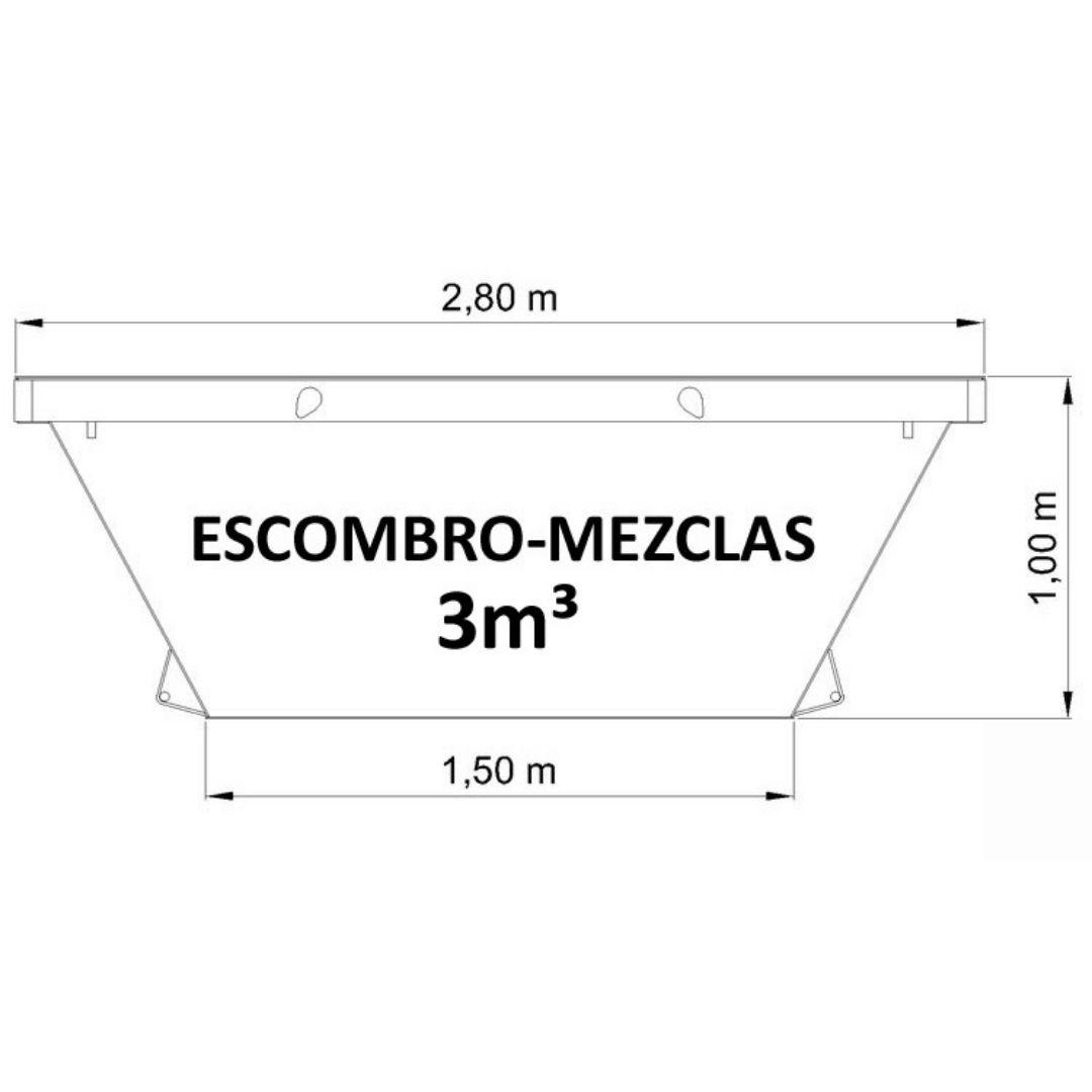 Precio Contenedor escombros - obra y residuo Contenedores Escombros
